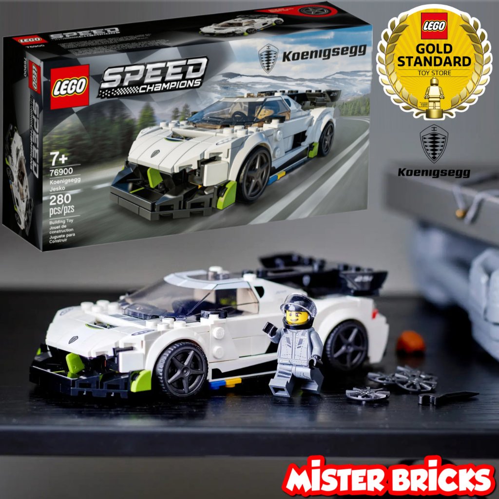 LEGO® Speed Champions Koenigsegg Jesko - Build and Race with the ...