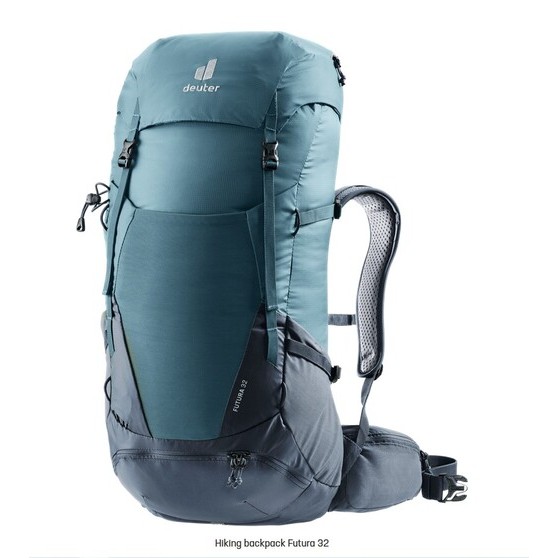 เป้ deuter รุ่น Futura 32 โลโก้ใหม่ ปี 2024 สีฟ้า Atlantic Ink | Shopee ...