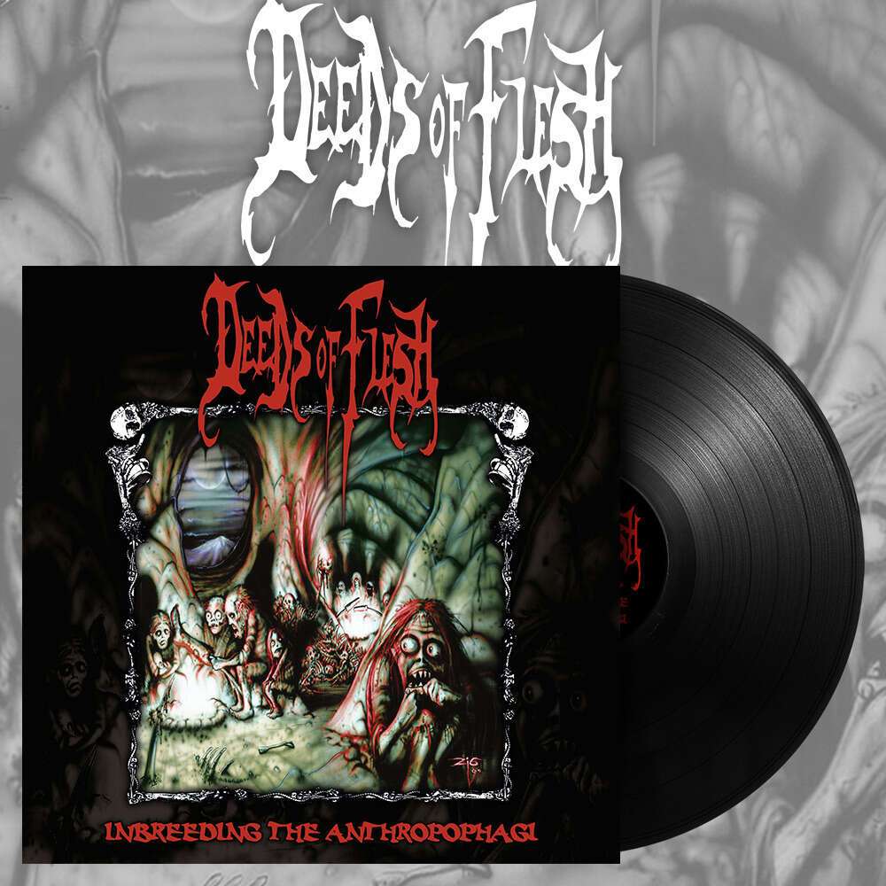 DEEDS OF FLESH "Inbreeding The Anthropophagi." LP | Shopee Thailand