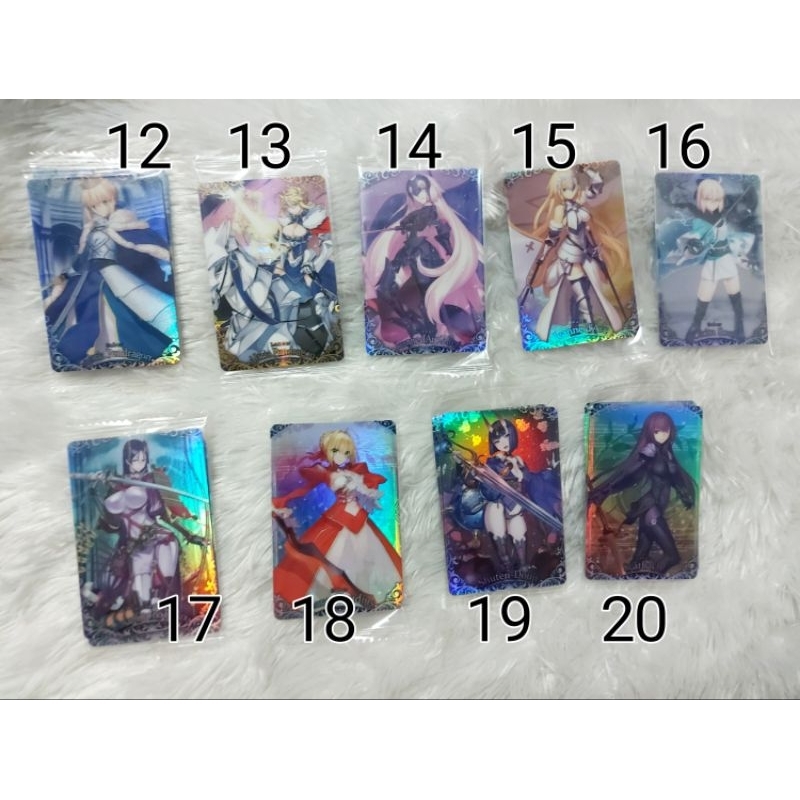 (ของแท้ มือ 1) Fate/Go FGO Card Rare / Sr / Ssr | Shopee Thailand