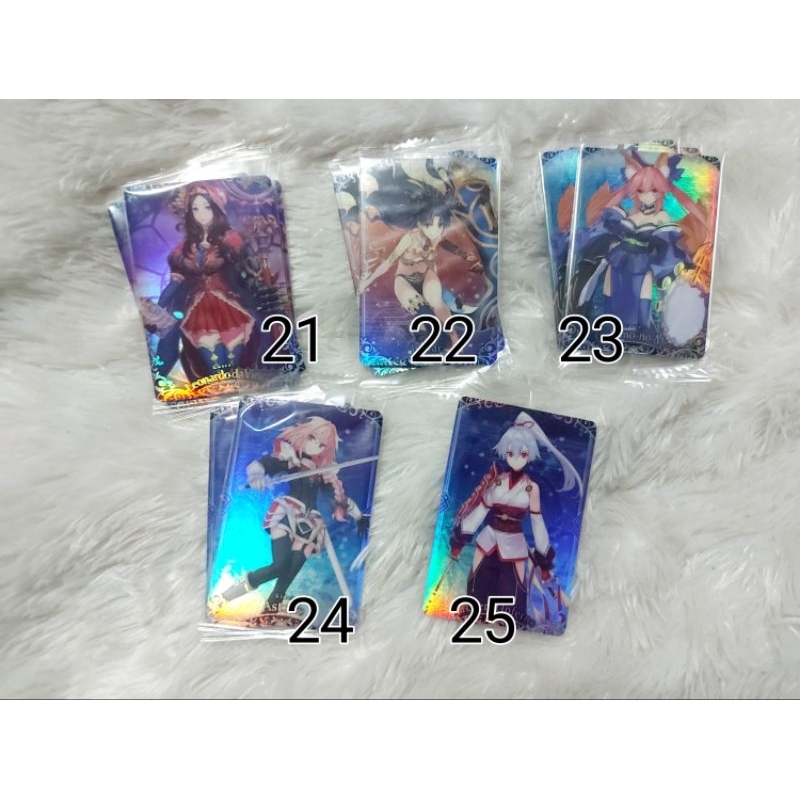 (ของแท้ มือ 1) Fate/Go FGO Card Rare / Sr / Ssr | Shopee Thailand