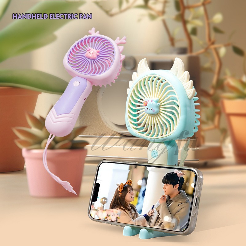 พัดลม USB Fan แบบพกพา พัดลมมือถือ น่ารัก ขนาดเล็กmini พัดลมตั้งโต๊ะ ...