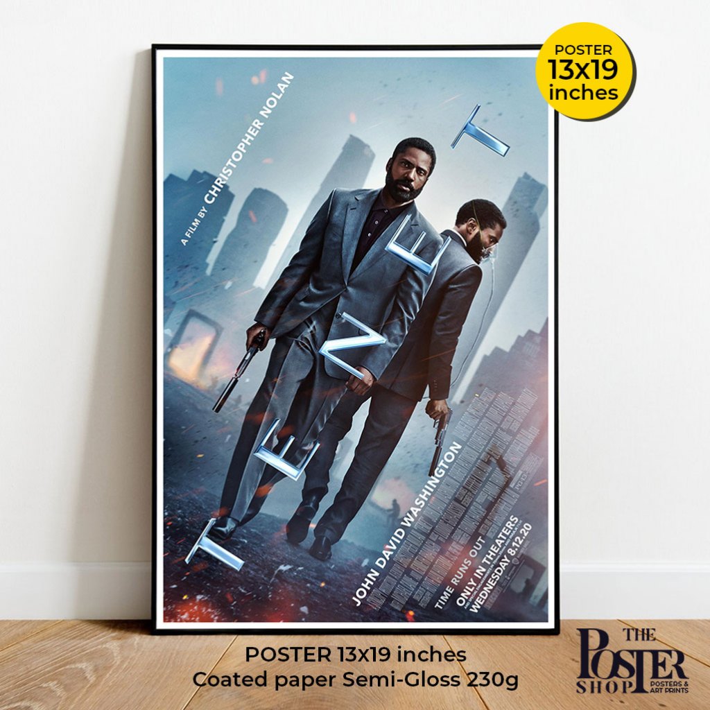 Tenet Poster โปสเตอร์ภาพยนตร์เทเน็ท หนังของ Christopher Nolan John ...