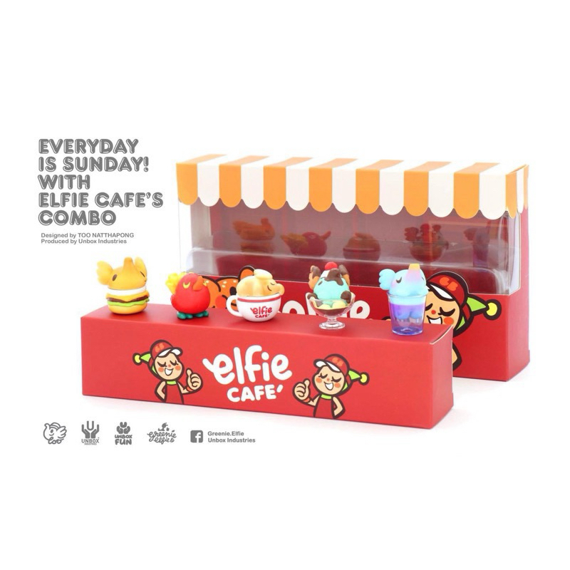 [Pre-order] ELFIE'S CAFE MINI FIGURE COMBO BOX SET | Shopee Thailand