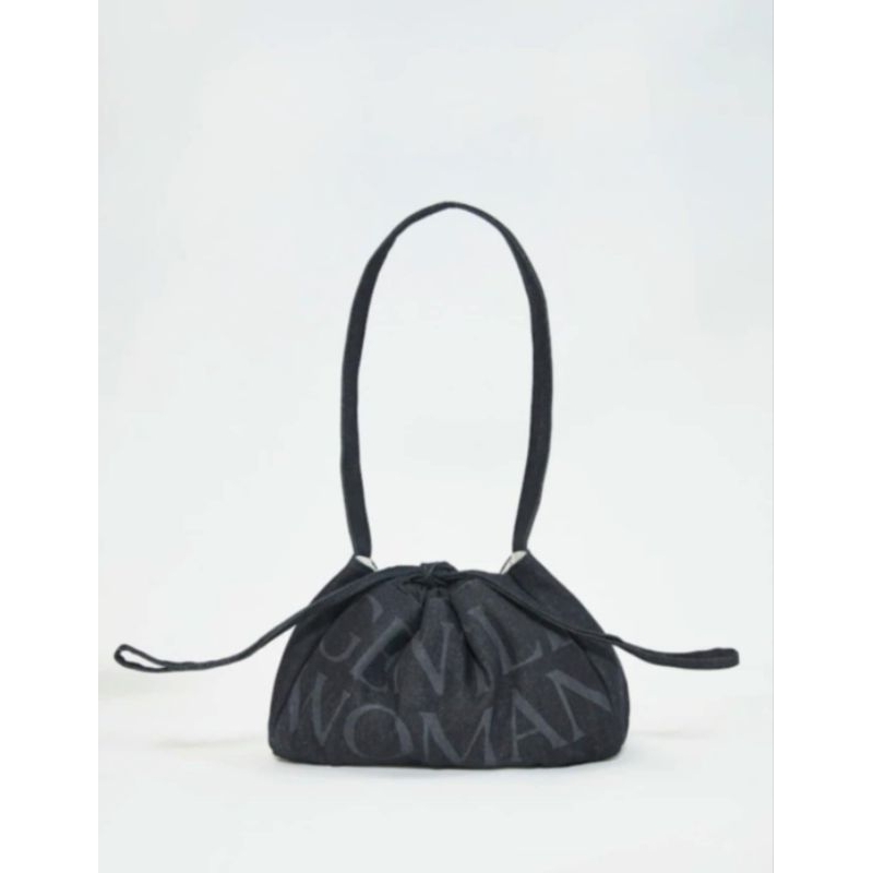 แท้ !! กระเป๋าเกี๊ยว GENTLEWOMAN รุ่น DUMPLING BAG / DRAWSTRING BAG ...