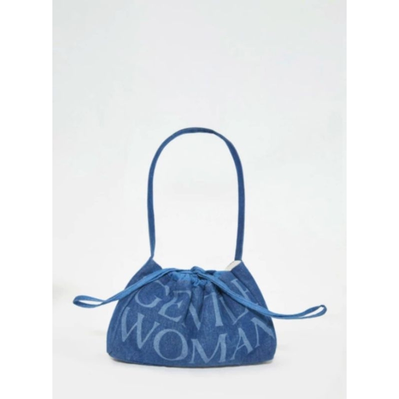 แท้ !! กระเป๋าเกี๊ยว GENTLEWOMAN รุ่น DUMPLING BAG / DRAWSTRING BAG ...