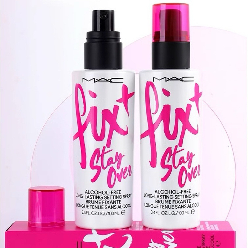MAC FIX + STAY OVER Setting Spray สเปรย์เซ็ตติ้งปราศจากแอลกอฮอล์บำรุง ...
