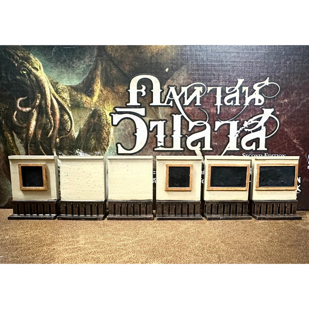 [Plasic/Resin] Mansions of Madness Board Game [TH/EN]: 3D Wall Set ...