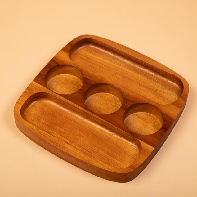 BILLI DESIGN [SERVING BOARD] บอร์ดเสิร์ฟไม้จามจุรีขุดหลุม | Shopee Thailand