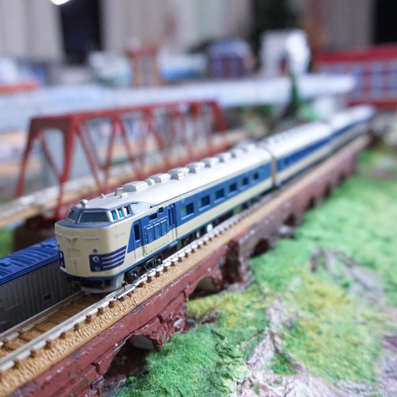 ส่งต่อโมเดลรถไฟ Tomy N scale วิ่งได้ปกติ JNR - JR 581 Series Express ...