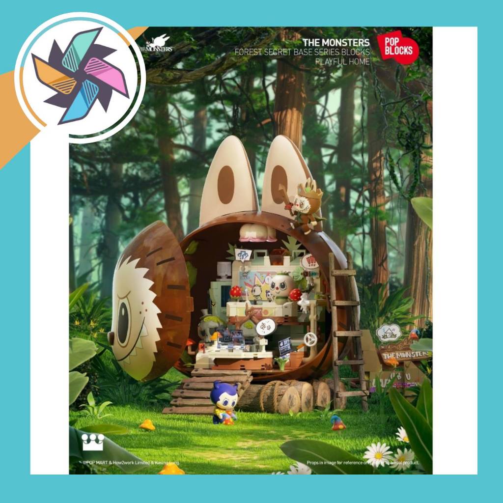 Labubu Forest Secret Base ลาบูบู้ตัวต่อ พร้อมส่ง | Shopee Thailand
