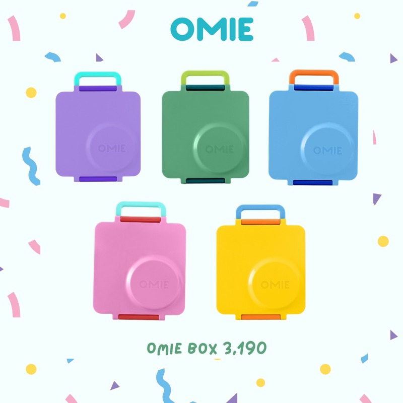 กล่องข้าว เก็บอุณหภูมิทั้งร้อนและเย็น Omie Box | Shopee Thailand