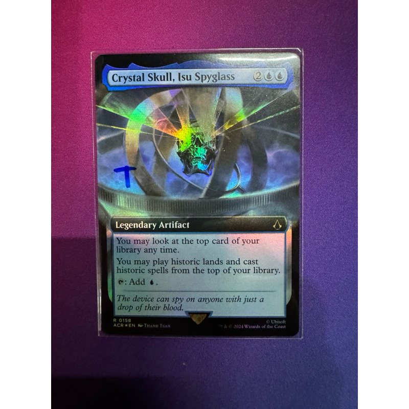 MTG Universes Beyond: Assassin's Creed Variants Foil: Crystal Skull ...