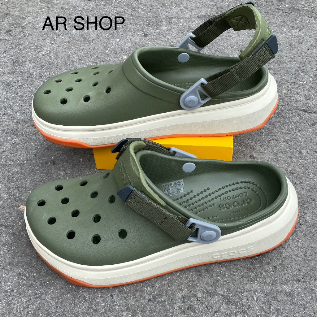 รองเท้าแบบสวม Crocs band full force สำหรับผู้ชายมีไซด์ 40--44 งานสวยมาก ...