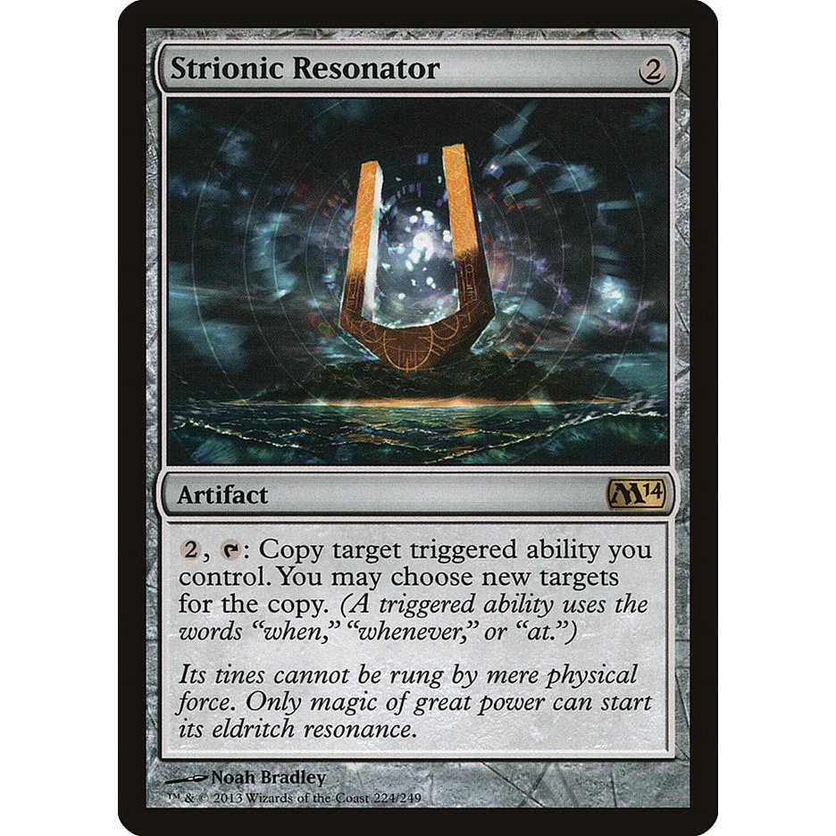 Strionic Resonator ชุด 2014 Core Set การ์ด Magic the Gathering [MTG ...