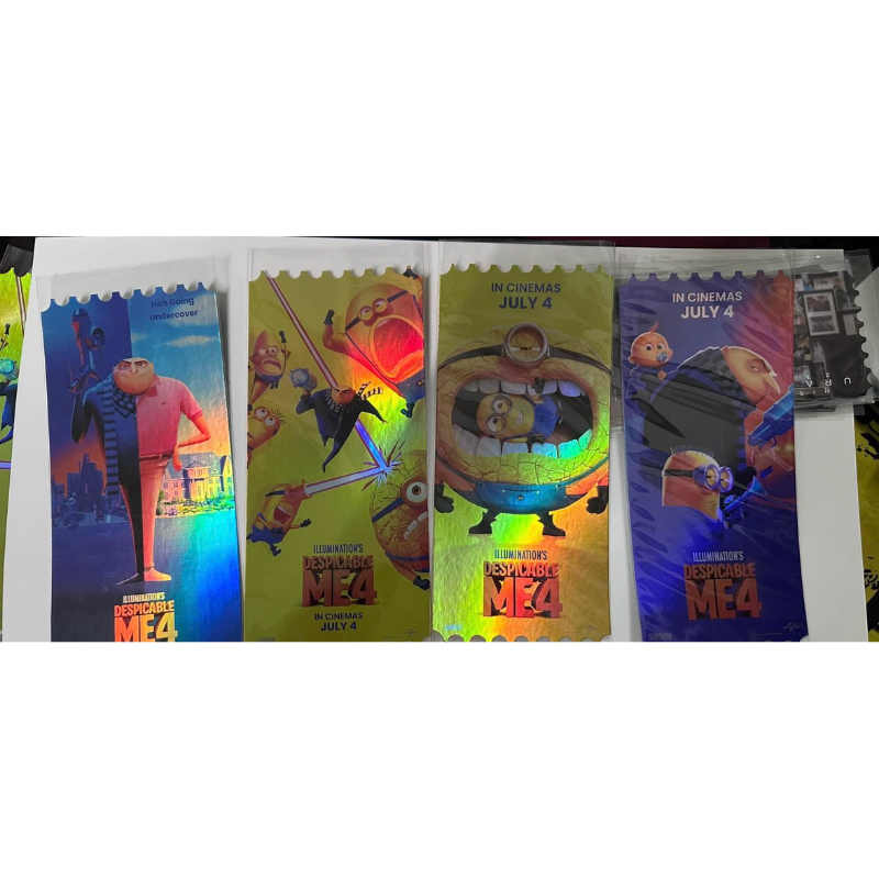(ทักลด50%) ตั๋ววิบวับ ตั๋วสะสม Despicable Me 4 มิสเตอร์แสบ ร้ายเกิน ...