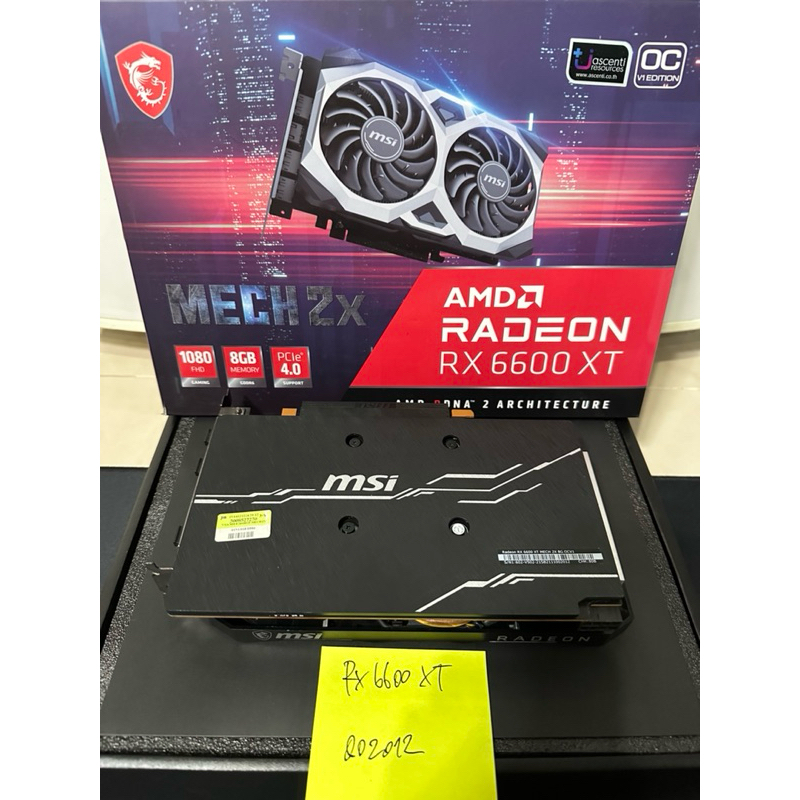 การ์ดจอ MSI AMD RX6600XT มือสอง | Shopee Thailand