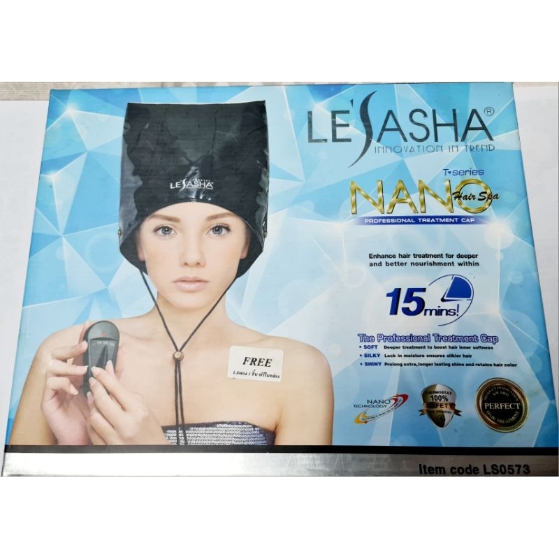 หมวกอบไอน้ำ เลอซาช่า LESASHA Professional Nano Hair spa treatment cap รุ่น LS0573 | Shopee Thailand
