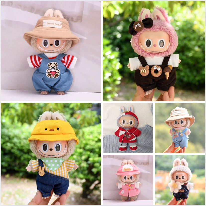 ชุดลาบูบู้ ชุดBaoao รวมสารพัดเอี๊ยม เฉพาะชุด พร้อมส่งจากไทย (Labubu ...