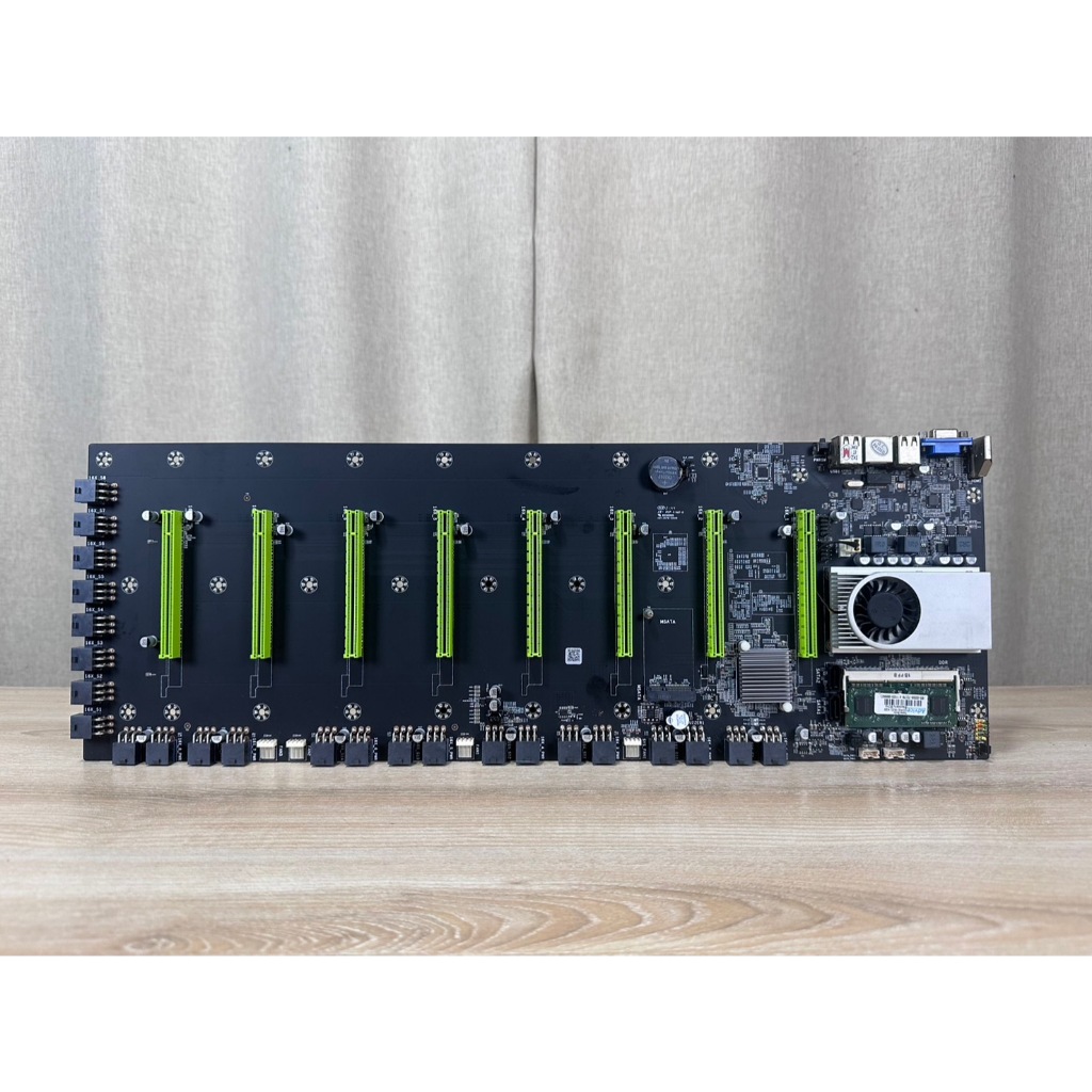 เมนบอร์ด(mainboard)OEM b75 BTC 8 (รองรับการmining 8GPU) รับประกันสินค้า ...