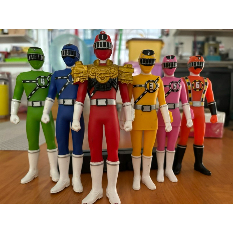 Model Figures Sentai Soft ขบวนการ 5 สี | Shopee Thailand