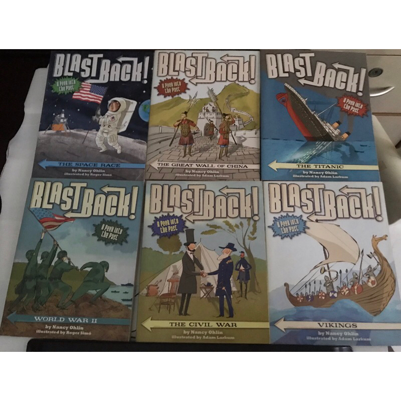 Set หนังสือ Blast Back 6 เล่ม l ภาษาอังกฤษ l ปกอ่อน | Shopee Thailand