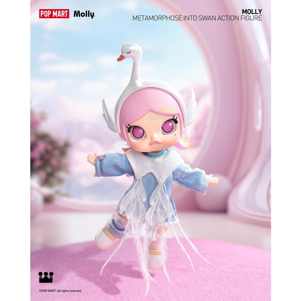 พร้อมส่งในไทย - MOLLY Metamorphose into Swan Action Figure ของแท้ ...