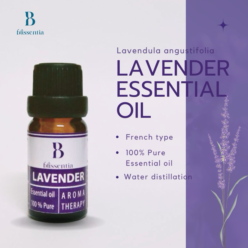 Blissentia - Pure Lavender essential oil (French type, elegant note ...