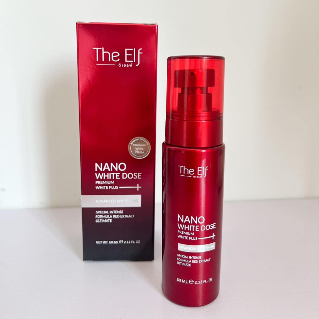 โดสแดง บูสเตอร์ ดิเอลฟ์ THE ELF NANO WHITE DOSE BOOSTER SERUM เซรั่ม นา ...