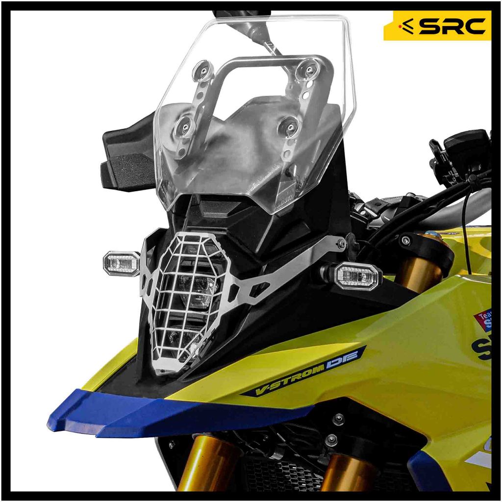 [SRC] การ์ดไฟหน้า สำหรับ SUZUKI V-STROM800 DE / HEADLIGHT GUARD (SRC ...