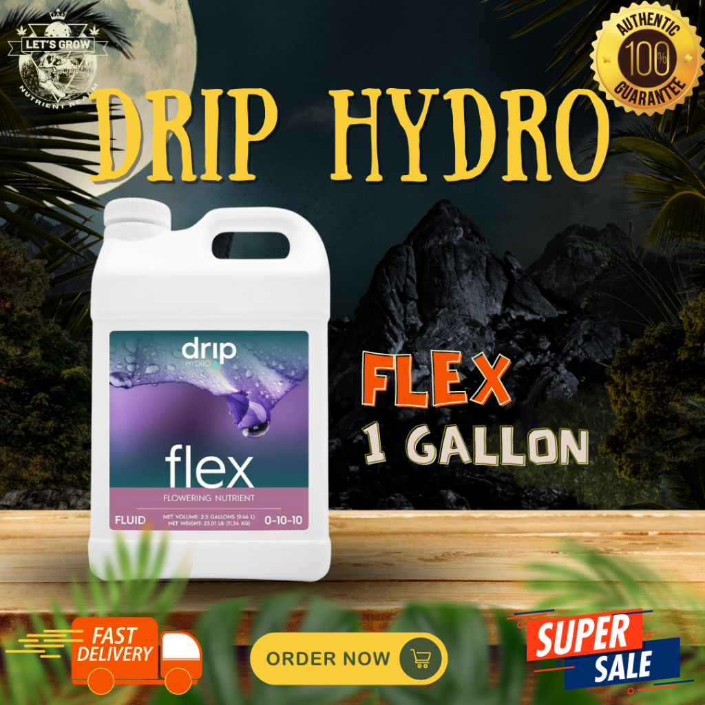 Drip Hydro Flex ขนาด 1กล ได้รับการออกแบบมาเป็น PK Booster ที่ทรงพลัง มอบฟอสฟอรัสและโพแทสเซียมที่ ...