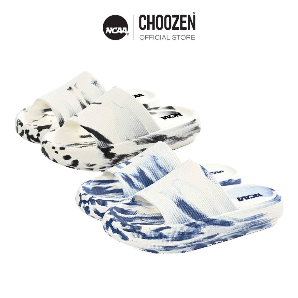 NCAA Slippers unisex รองเท้าแตะ EVA 100% สีน้ำเงิน ,ดำ 74257626 ...