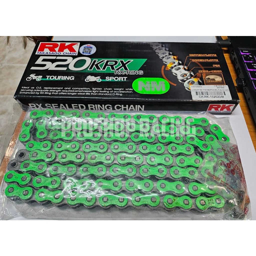 💥โซ่ RK 520,525 X-Ring ยาว 120 ข้อ มี 8 สี KRX | Shopee Thailand