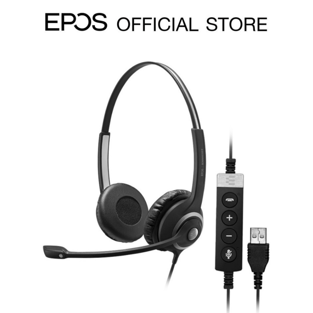 EPOS I SENNHEISER หูฟังแบบมีสาย IMPACT SC 260 USB | Shopee Thailand