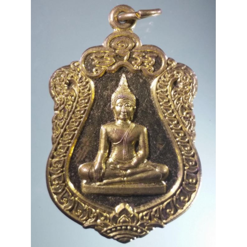 Antig Super 3239 เหรียญเสมาใหญ่ เนื้อทองสตางค์ พระประธานโบสถ์ วัดพระศรีมหาธาตุ บางเขน จัดสร้างปี ...