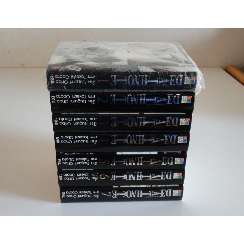 หนังสือการ์ตูน Death Note Pocket Edition เดธโน๊ต เล่ม 1-7 ครบจบ ผลงาน ...
