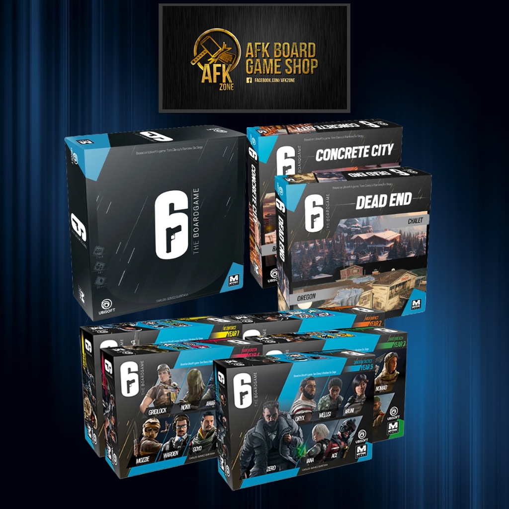 6 Siege The Board Game Bundle ENG Edition - Board Game - บอร์ดเกม ...