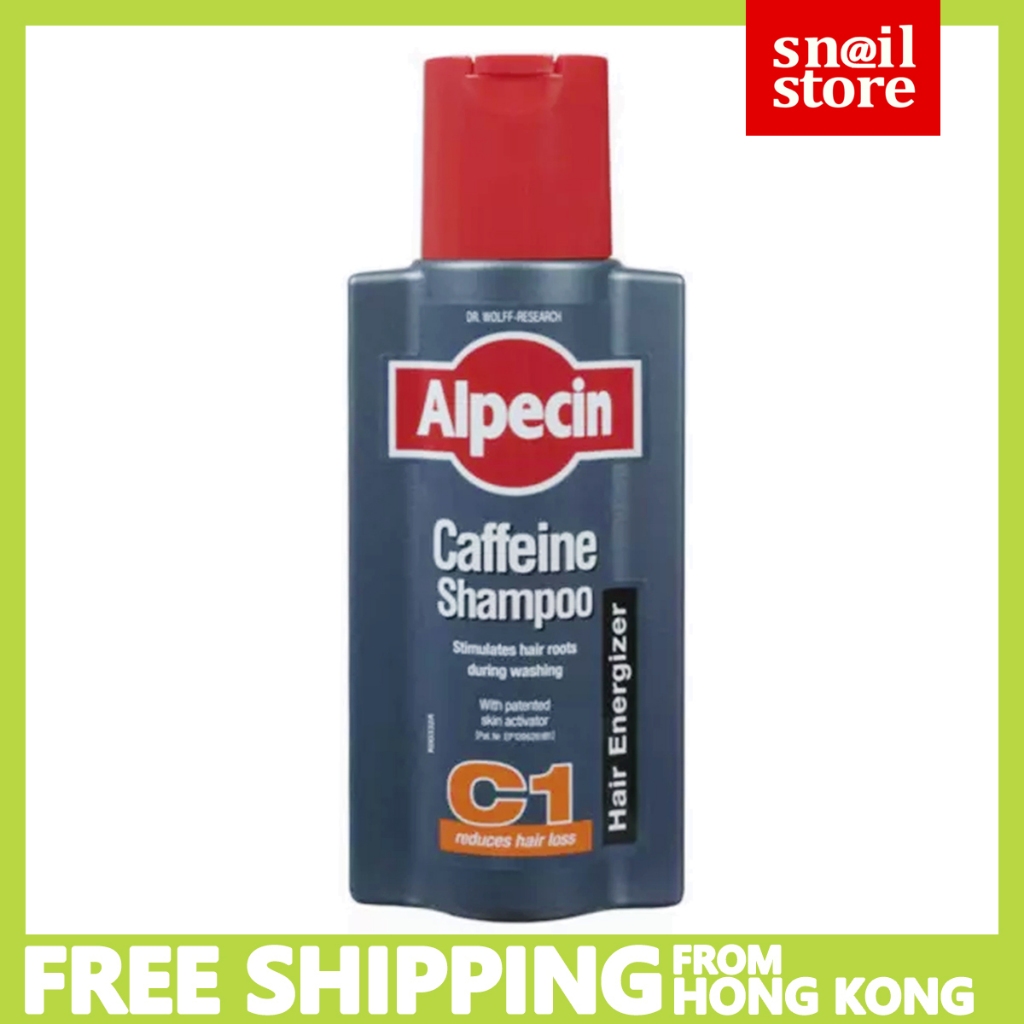 Alpecin C1 Caffeine Shampoo 250ml แชมพู/แชมพูสำหรับผู้ชาย C1 คาเฟอีน ...