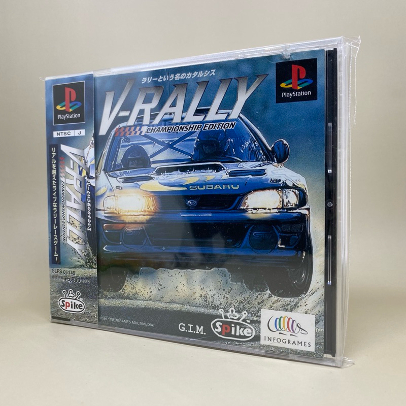 V-Rally Championship Edition (PS1) | PlayStation Original CD Game Japan ...