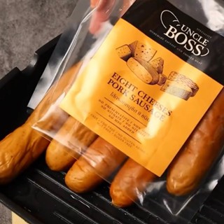 Uncle Boss_Eight cheeses Pork Sausage (Keto) | Shopee Thailand
