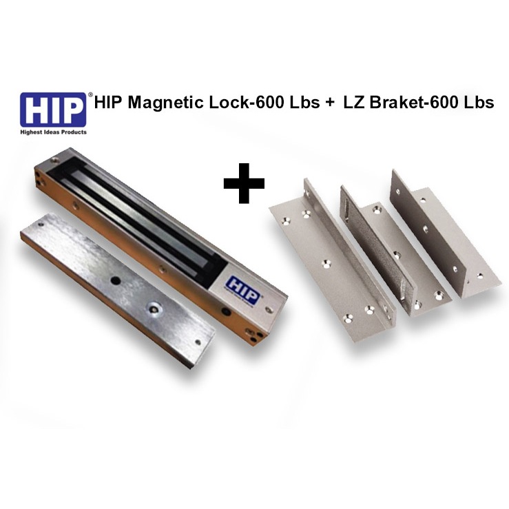 HIP MAGNETIC LOCK 600 lbs + LZ Braket-600 Lbs | Shopee Thailand