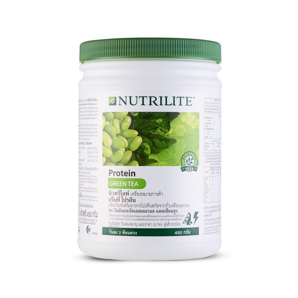 NUTRILITE AMWAY Green Tea Protein - 450 g | Shopee Thailand