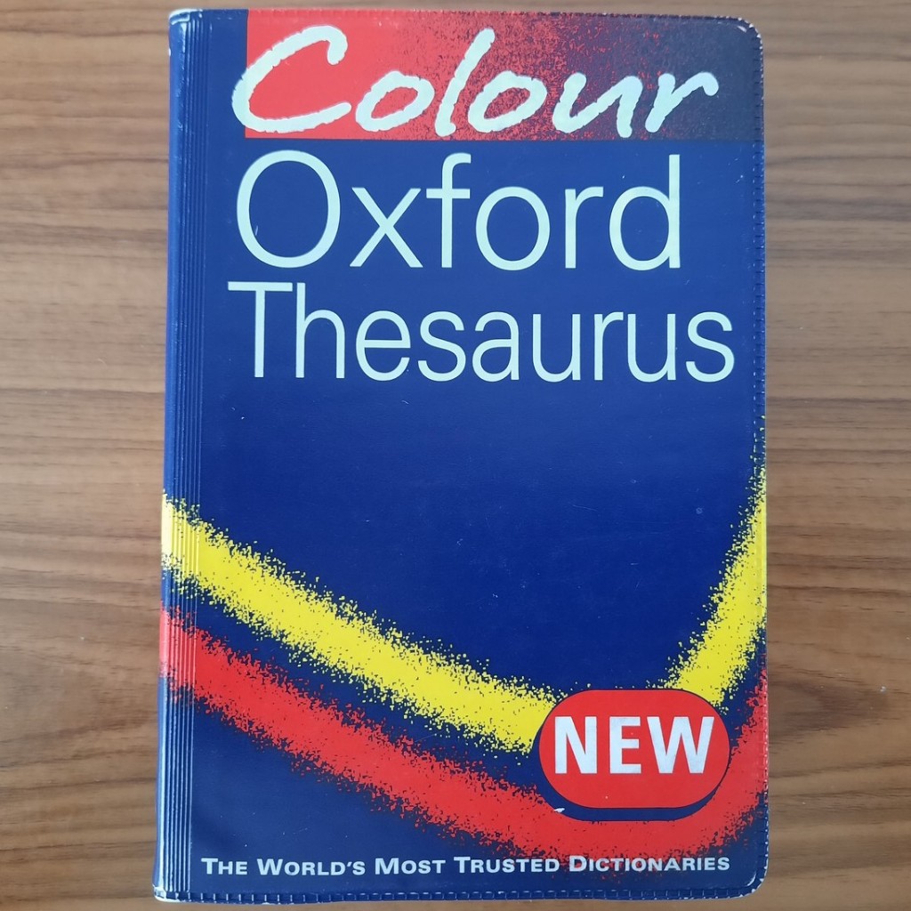 (มือสอง) [ฉบับพกพา] Colour Oxford Thesaurus Dictionary English ...