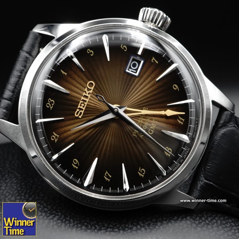 นาฬิกาข้อมือ SEIKO Presage Cocktail Time Automatic GMT รุ่น SSK039J1 ...