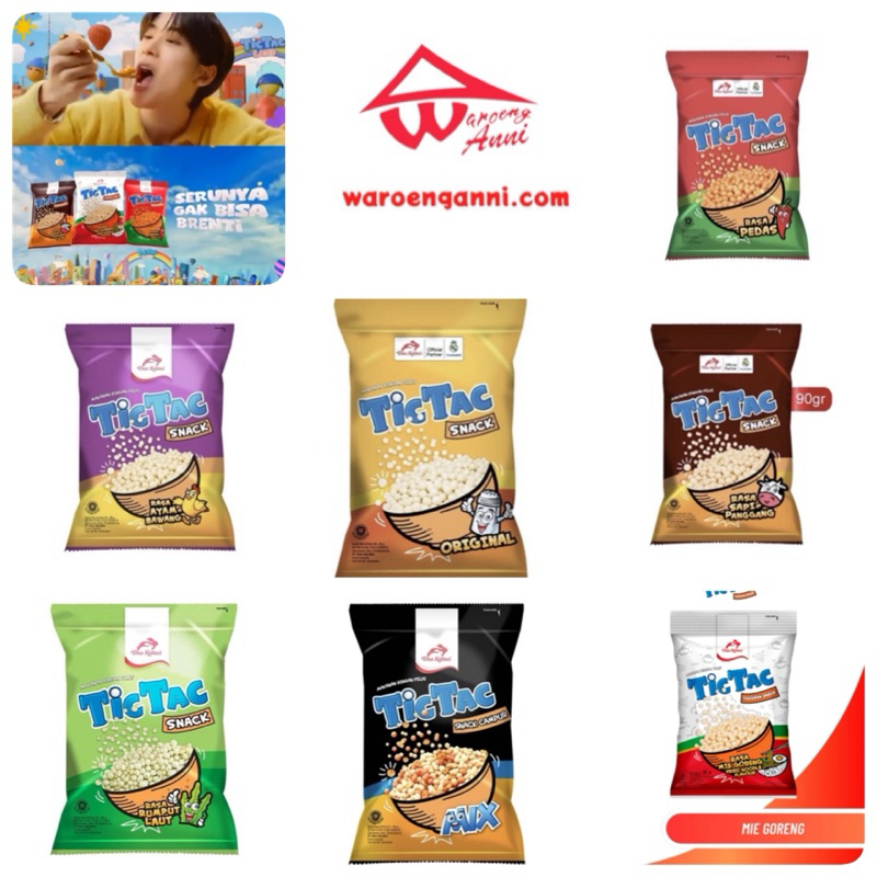 Indonesia Tic Tac Snacks Jaehyun Pilus All Varian (80 gr | Shopee Thailand