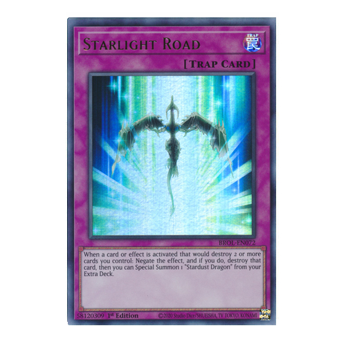 [YU-GI-OH! - GDB1-JP080] การ์ดยูกิ スターライト・ロード / Starlight Road | Shopee Thailand
