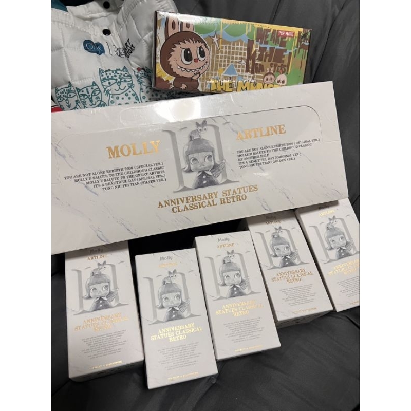 (พร้อมส่งในไทย) Molly Art line Retro 2 ( ยก box 10 ตัว มือ1 ในซีล ...