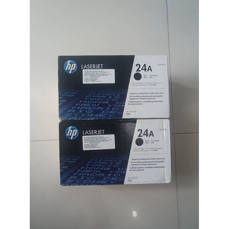 hp Q2624A 24A หมึกพิมพ์แท้ 100% ค้างสต้อก | Shopee Thailand