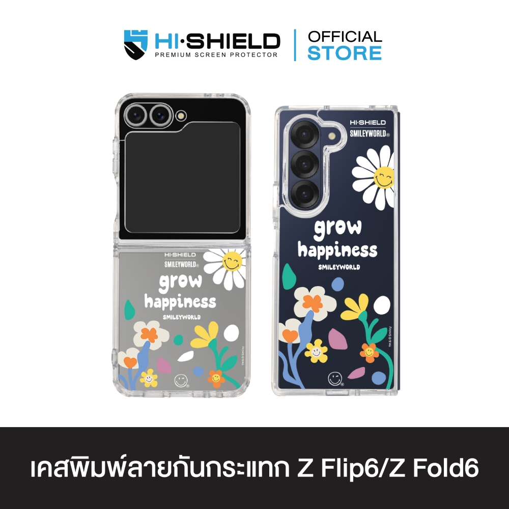[ZFLIP6 / ZFOLD6] HI-SHIELD Stylish เคสใสกันกระแทก Samsung ZFLIP6 ...