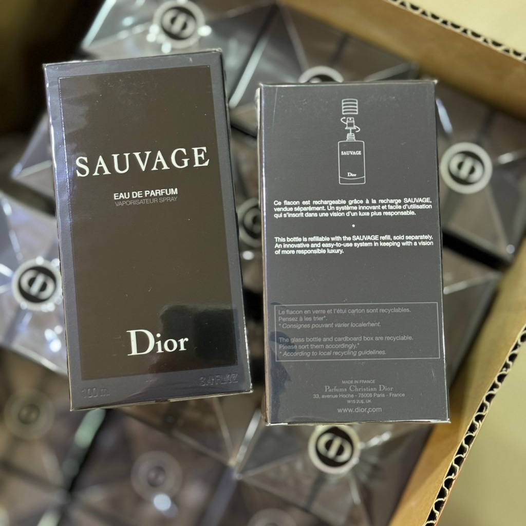 (EDP) Christian Dior Sauvage EDP กล่องซีล ป้ายคิงพาวเวอร์ | Shopee Thailand